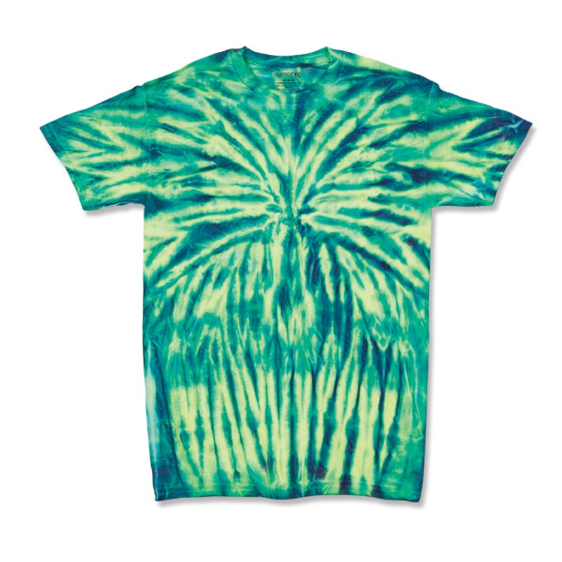 Promotional Spider Tie Dye T Shirts Made In The Usa Bongo